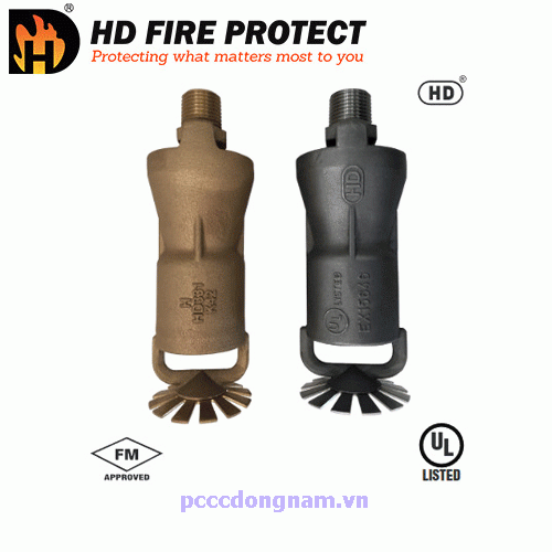 HD Fire Foam Bọt, Đầu Phun Bọt Foam Chữa cháy chuẩn UL/FM